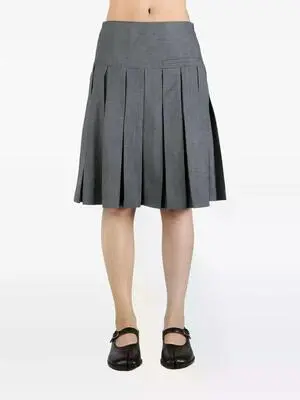 SHUSHU/TONG Wool-blend Knee-length Skirt