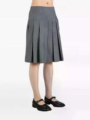 SHUSHU/TONG Wool-blend Knee-length Skirt
