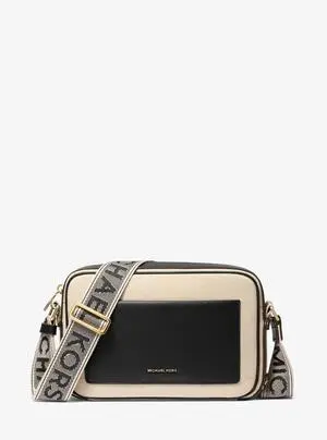 Michael Kors Maeve Large Canvas Crossbody Bag