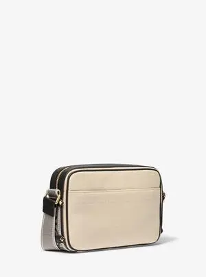 Michael Kors Mæve Large Canvas Crossbody Bag