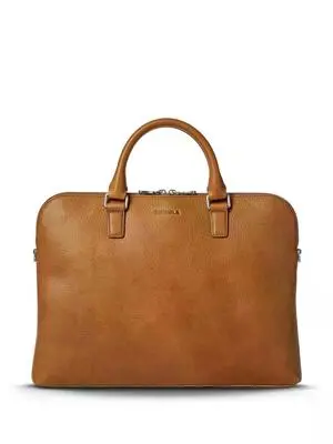 Shinola Leather Briefcase - Brown