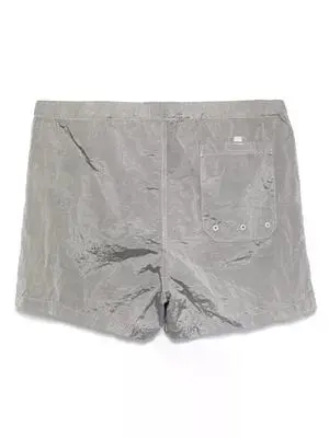 Stone Island Logo-patch Swim Shorts - Grey