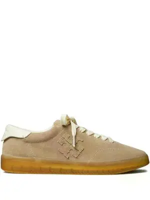 Tory Burch Phoenix Lace Up Sneakers - Neutrals