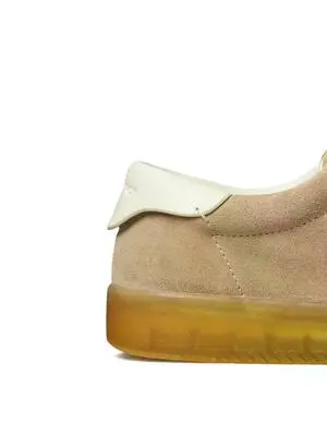 Tory Burch Phoenix Lace Up Sneakers - Neutrals