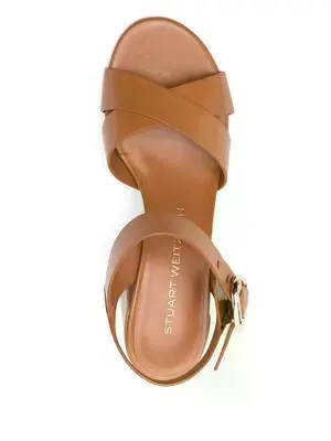 STUART WEITZMAN 70mm Benni Sandals - Brown