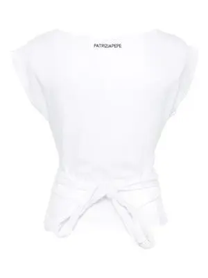 Patrizia Pepe Tied T-shirt