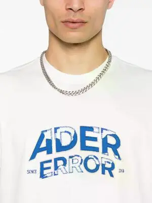ADER ERROR Logo-embroidered T-shirt