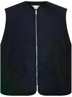 JIL SANDER Zip-up Gilet