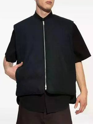 JIL SANDER Zip-up Gilet