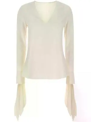 Givenchy Ruffle-detail Blouse - White