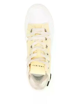 Inuikii Distressed Matilda High-top Sneakers