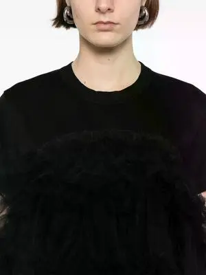 Noir Kei Ninomiya Ruffled T-shirt