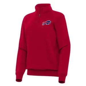 ANTIGUA Buffalo Bills Victory Quarter-zip Top