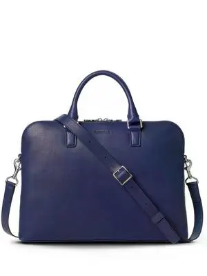 Shinola Shinola Leather Briefcase Purple