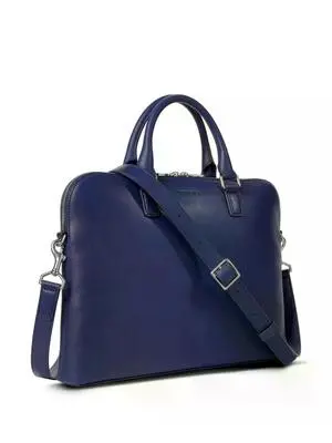 Shinola Leather Briefcase - Purple