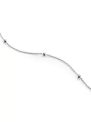 Monica Vinader Beaded Rope-chain Bracelet