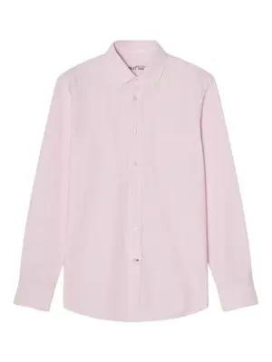 Robert Talbott Harrison Button Down Oxford Shirt - Pink Stripe