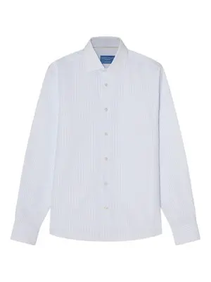Robert Talbott Reynolds Dobby Stripe Contemporary Fit Shirt
