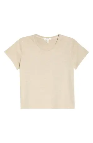 Splendid Louisa Short Sleeve T-shirt - Fawn Brown
