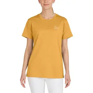 DALIX Relaxed Jersey Tee - Mustard