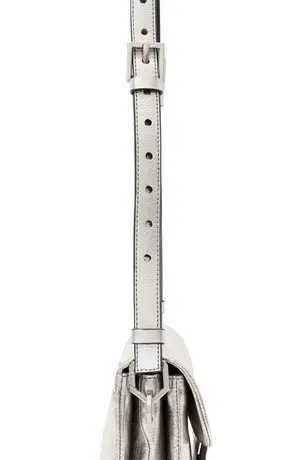 ALLSAINTS Jupiter Metallic Leather Crossbody Bag