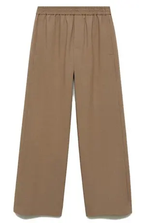 Mango Wide Leg Trousers