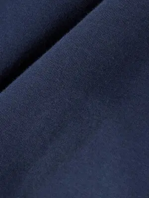 SKIMS Stretch-cotton Jersey T-shirt - Blue