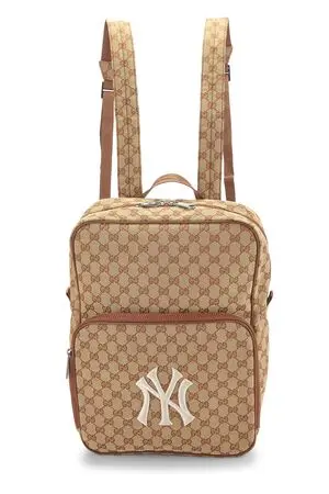 Gucci Gg Canvas New York Yankees Backpack
