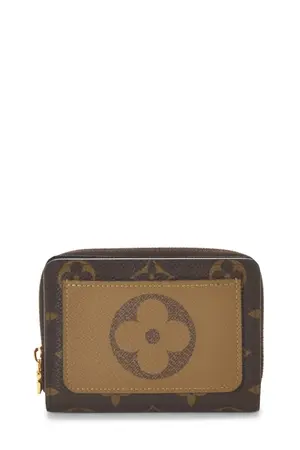 LOUIS VUITTON Monogram Reversed Lou Wallet