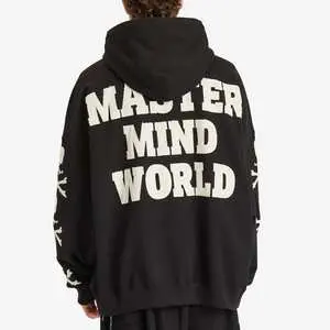 MASTERMIND WORLD Patch Zip-up Hoodie
