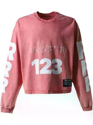 RRR123 Cotton Sweatshirt - Pink