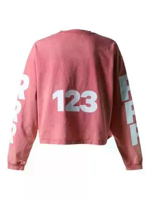 RRR123 Cotton Sweatshirt - Pink