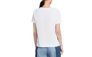 Sandro Embroidered Cotton T-shirt