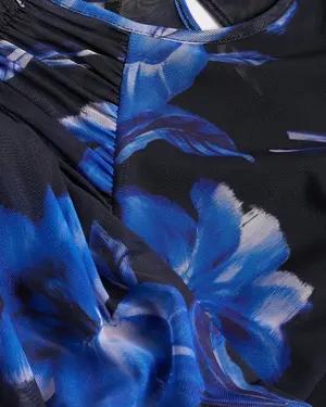 Ted Baker London Carmall Gathered Mini Dress