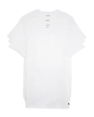 Calvin Klein Classic Crewneck Tees, Pack Of 3 - White