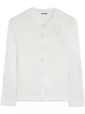 Jil Sander Crew Neck Cardigans For Women