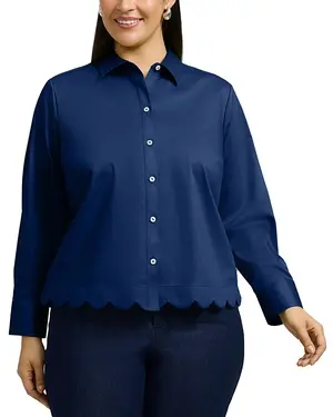 Foxcroft Frill Shirts For Women