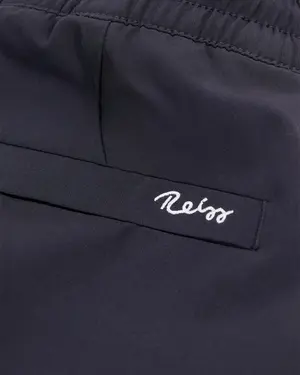 REISS Cliff Plain 4.9" Swim Shorts - Navy