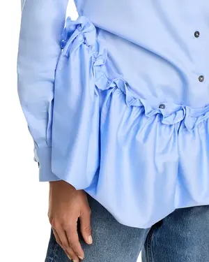 Rokh Ruffled Tunic Shirt