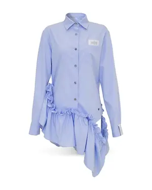 Rokh Ruffled Tunic Shirt