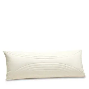BOLL & BRANCH Signature Quilted Arch Decorative Lumbar Pillow With Insert - Cream