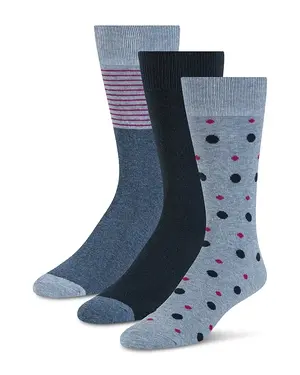 Ted Baker London Crew Socks Pack - Blue