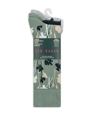 Ted Baker London Crew Socks Pack Of 3