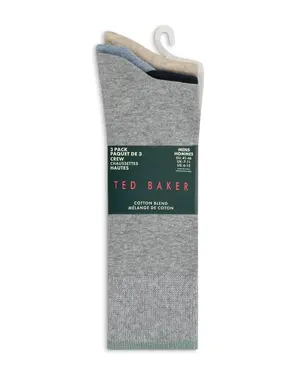 Ted Baker London Crew Socks Pack Of 3