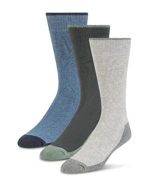 Ted Baker London Terry Crew Socks, Pack Of 3 - Black
