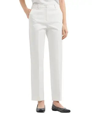 Emporio Armani Straight Leg Stretch Trousers