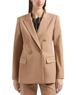 Emporio Armani Double Breasted Outerwear For Women