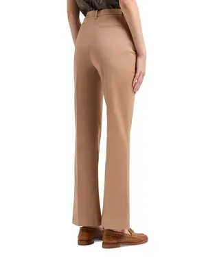 Emporio Armani Stretch Flare Leg Trousers