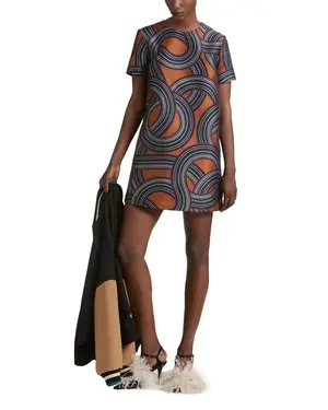 La DoubleJ Mini Swing Dress - Monte