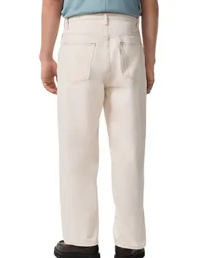 Rag & Bone Rbbaggy Authentic Rigid Jeans - Ecru